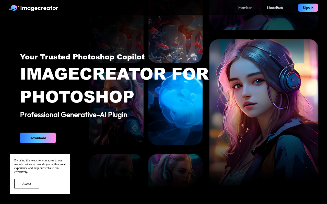 ImageCreator – PS插件 - AI导航 - 猫目