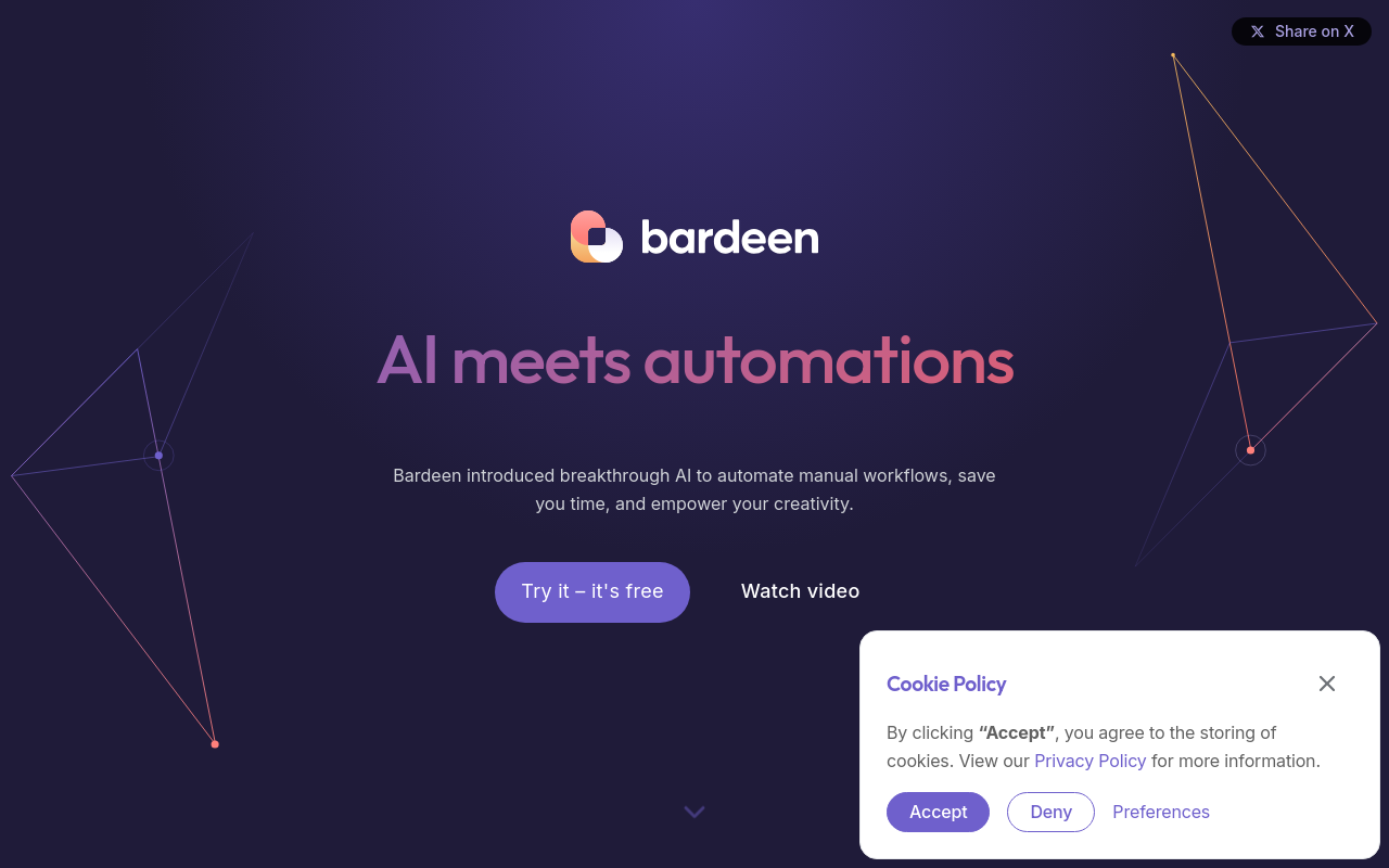 Bardeen AI - AI导航 - 猫目