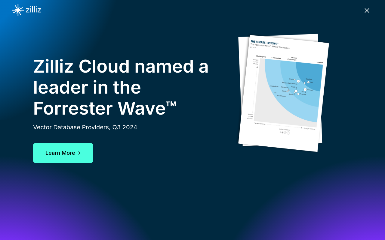 Zilliz矢量数据库 - AI导航 - 猫目