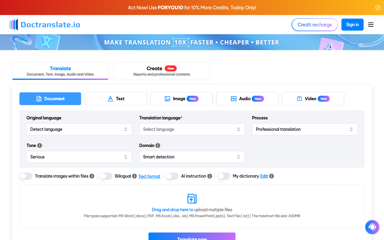 doctranslate.io - AI导航 - 猫目