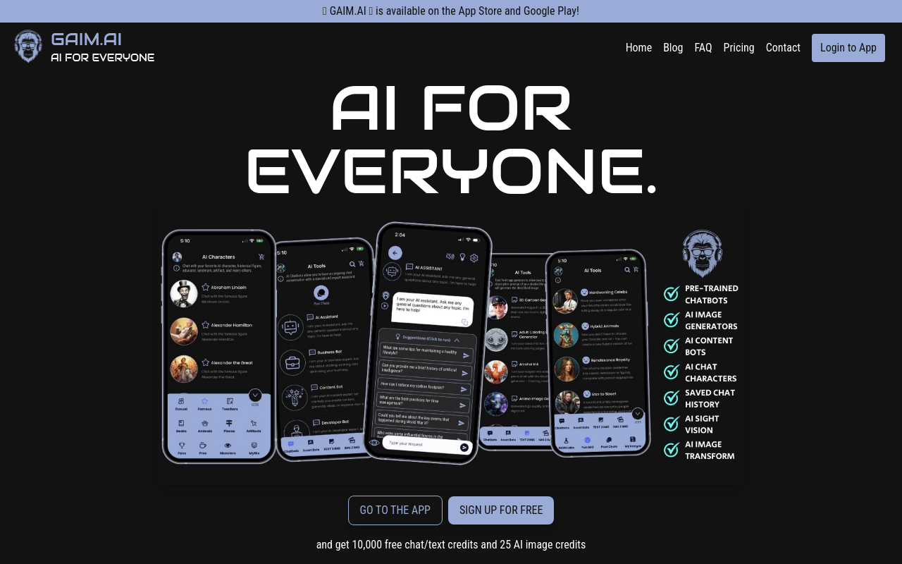 GAIM.AI Desktop App - AI导航 - 猫目
