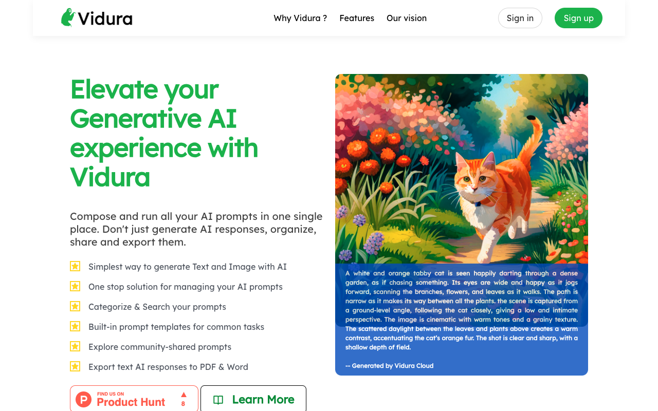 Vidura AI - AI导航 - 猫目