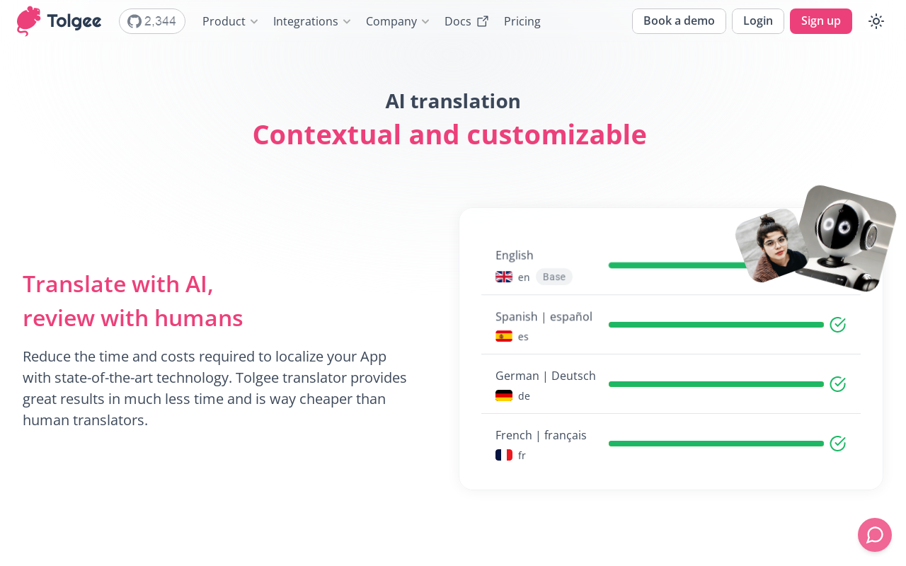 Tolgee AI Translator - AI导航 - 猫目