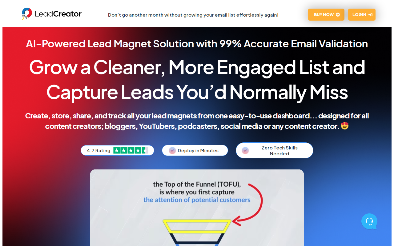 LeadCreator - AI导航 - 猫目