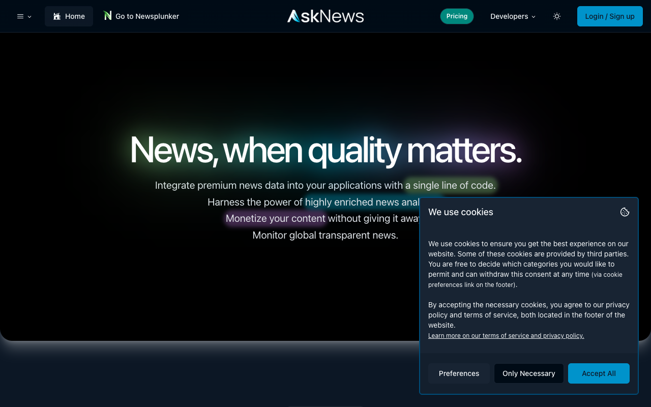 AskNews - AI导航 - 猫目
