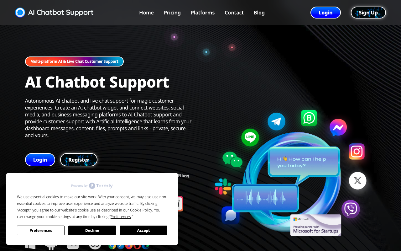 AI Chatbot Support - AI导航 - 猫目