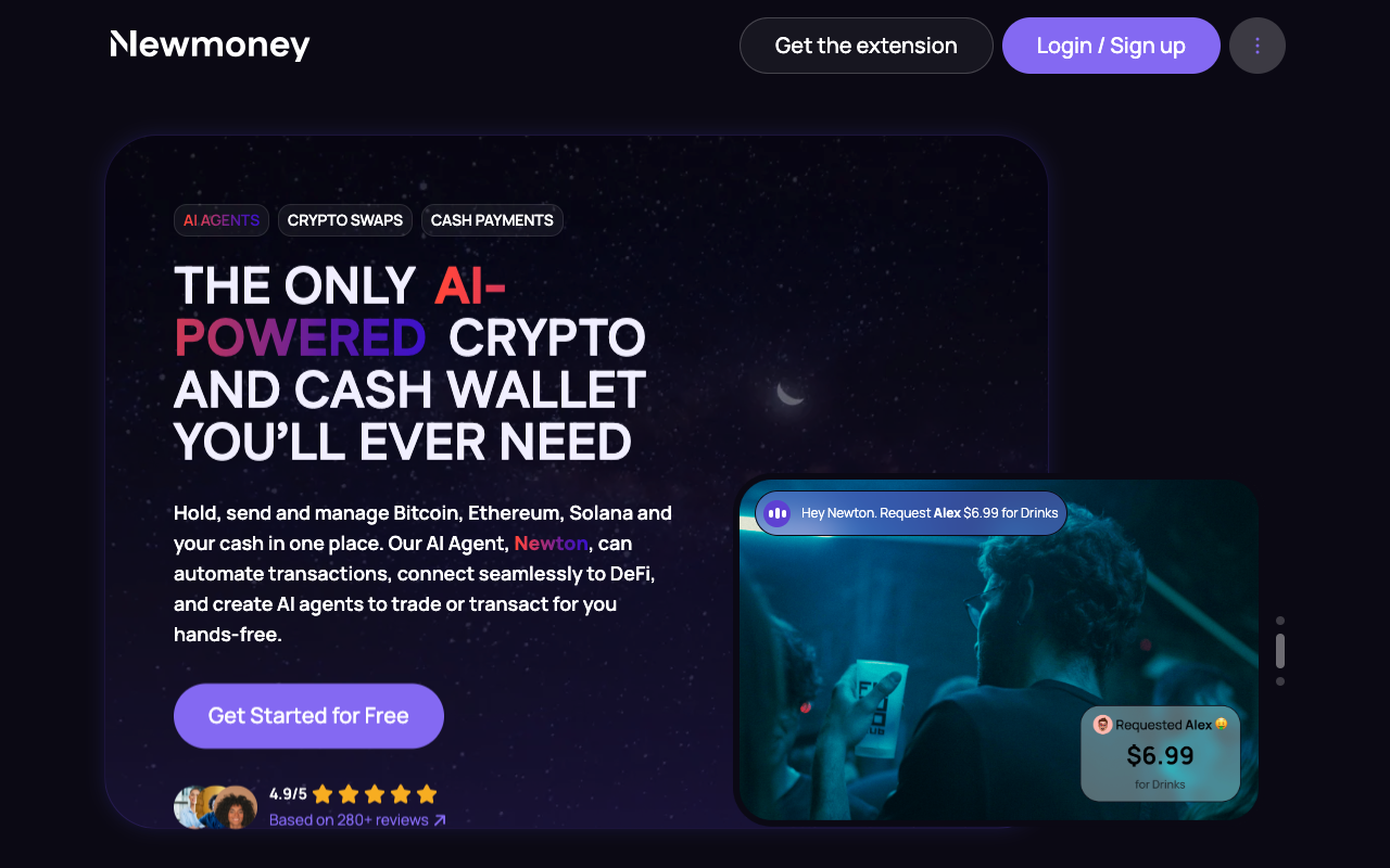 Newmoney.AI - AI导航 - 猫目