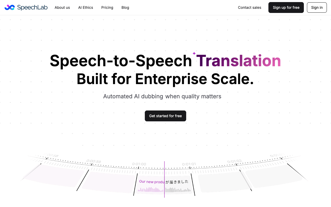 Speechlab - AI导航 - 猫目