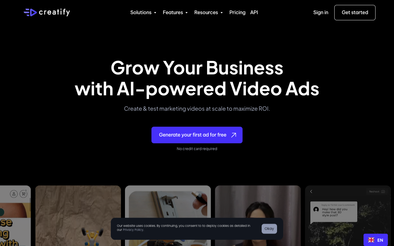 Creatify - AI导航 - 猫目