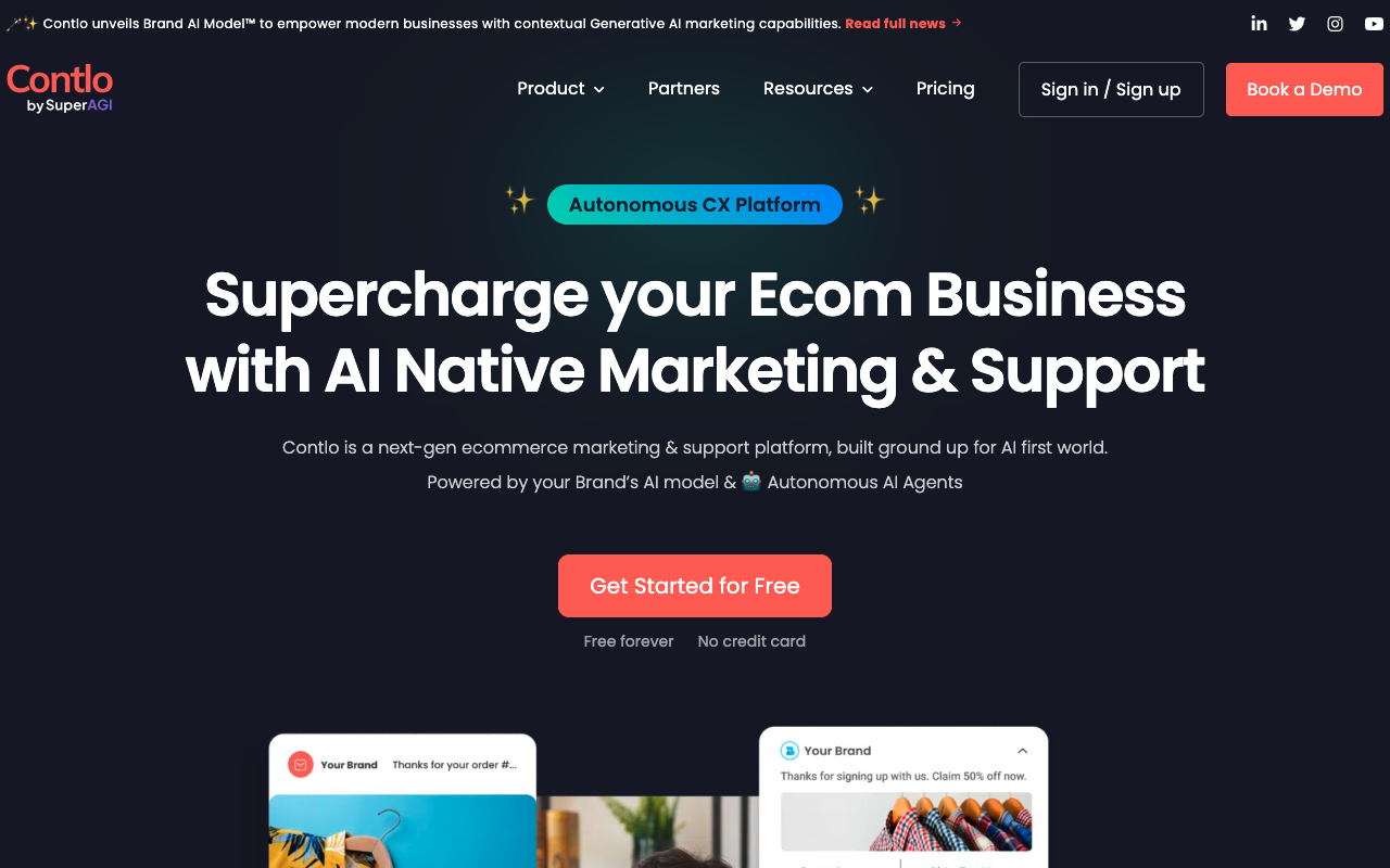 Contlo.ai - AI导航 - 猫目