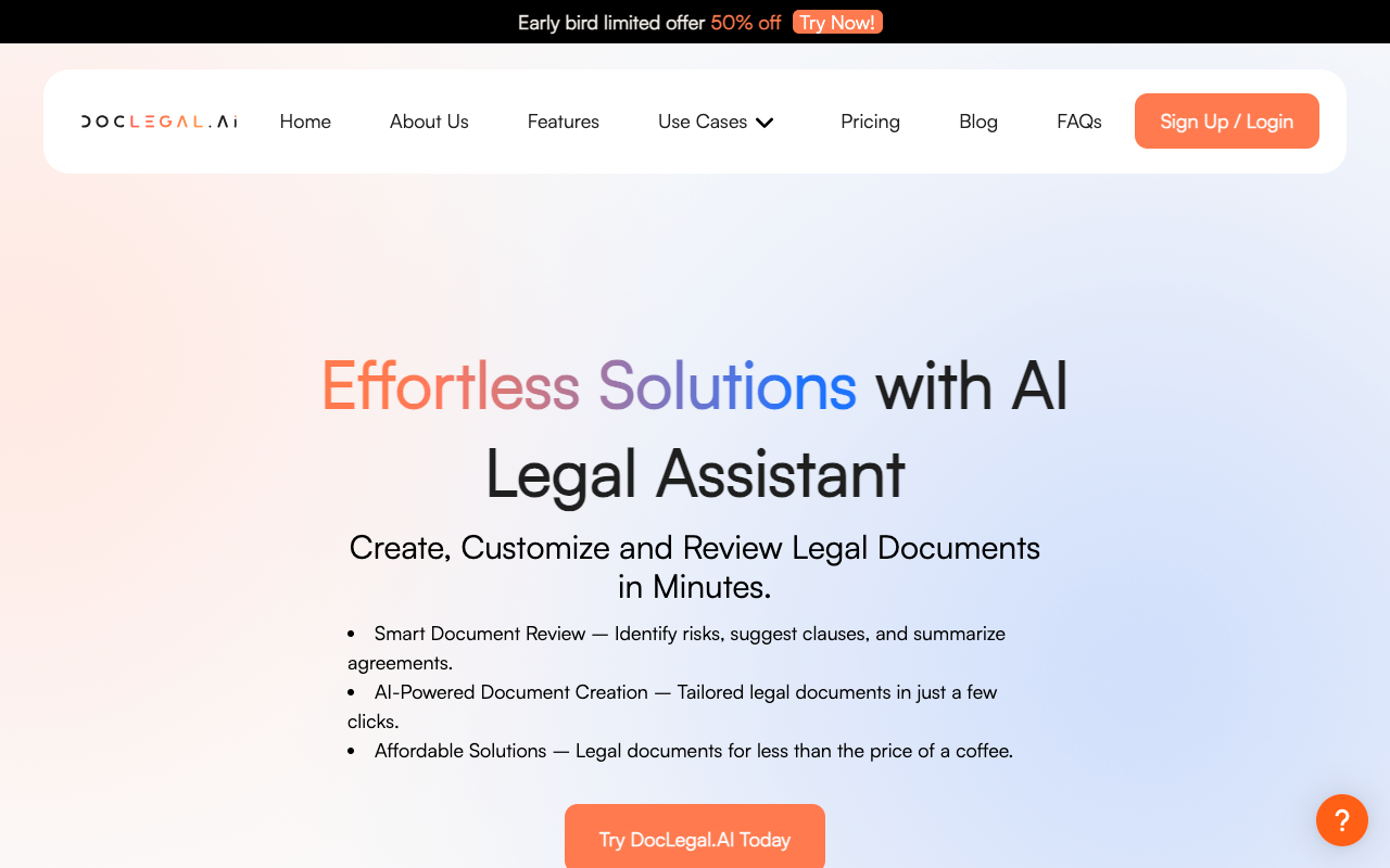 DocLegal.ai - AI导航 - 猫目