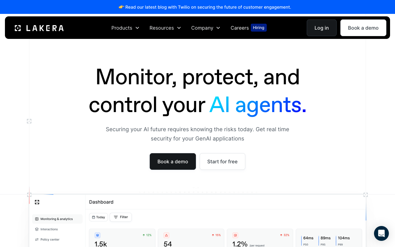 Lakera Guard - AI导航 - 猫目