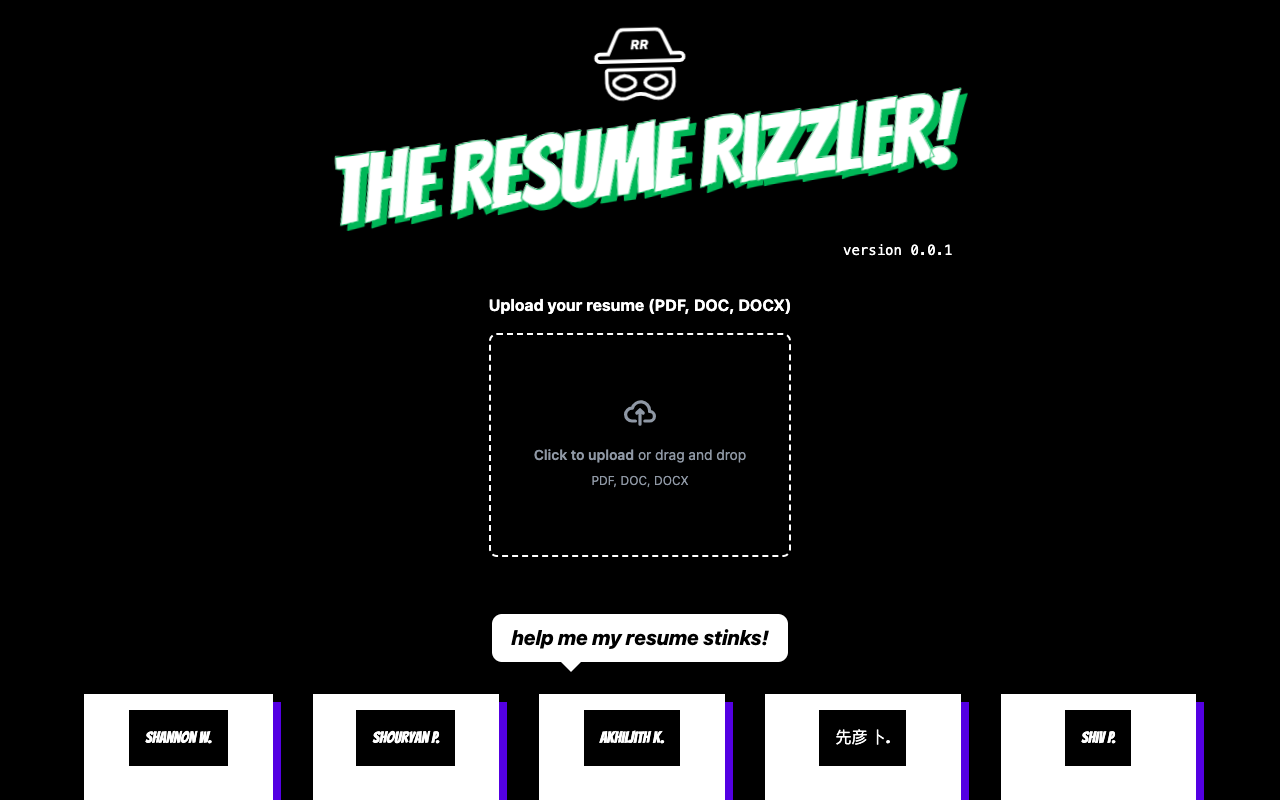resume rizzler - AI导航 - 猫目
