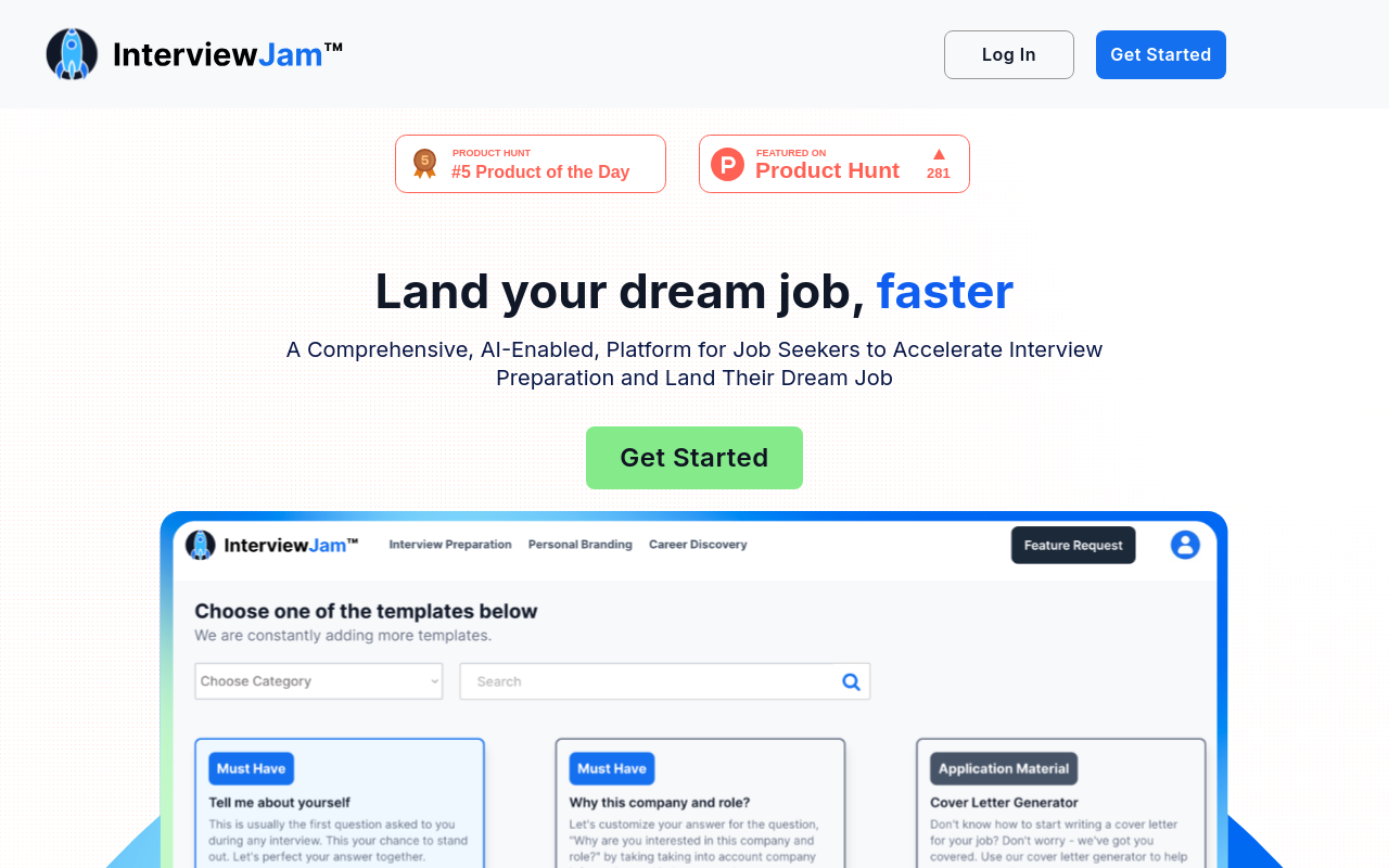 InterviewJam - AI导航 - 猫目