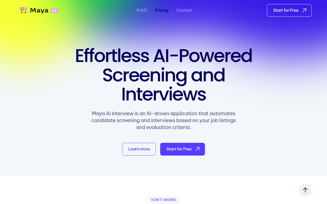 Maya Interview - AI导航 - 猫目