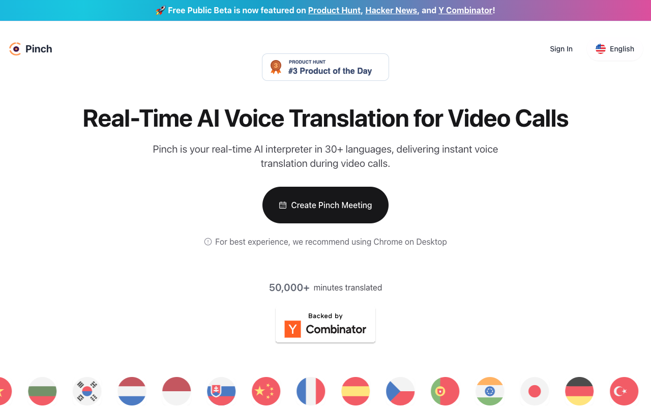Pinch - AI导航 - 猫目