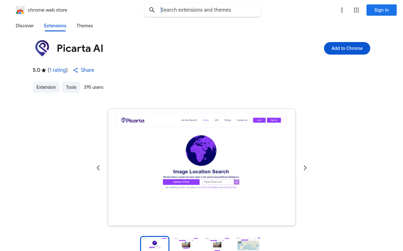 Picarta AI - AI导航 - 猫目