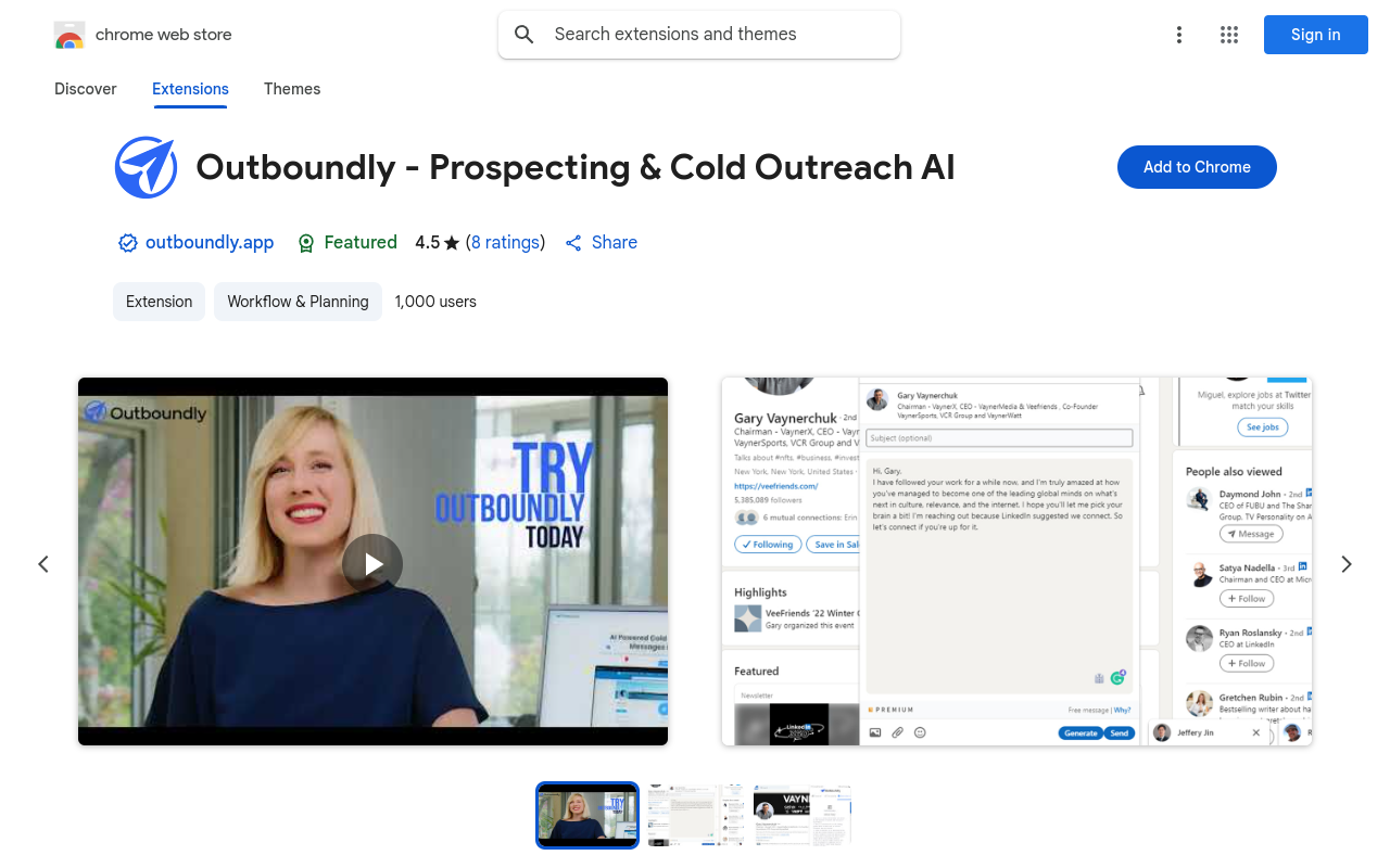 Outboundly - Prospecting & Cold Outreach AI - AI导航 - 猫目