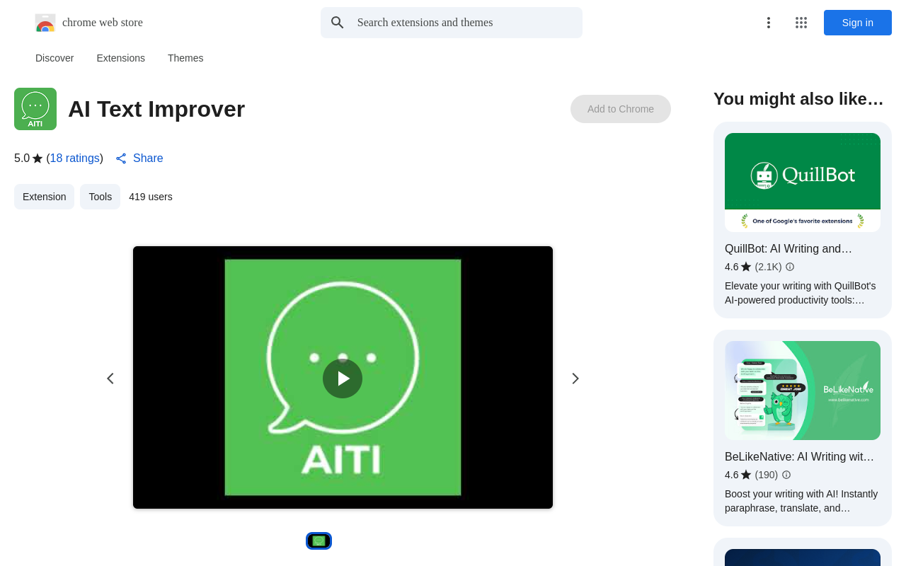 AI Text Improver - AI导航 - 猫目