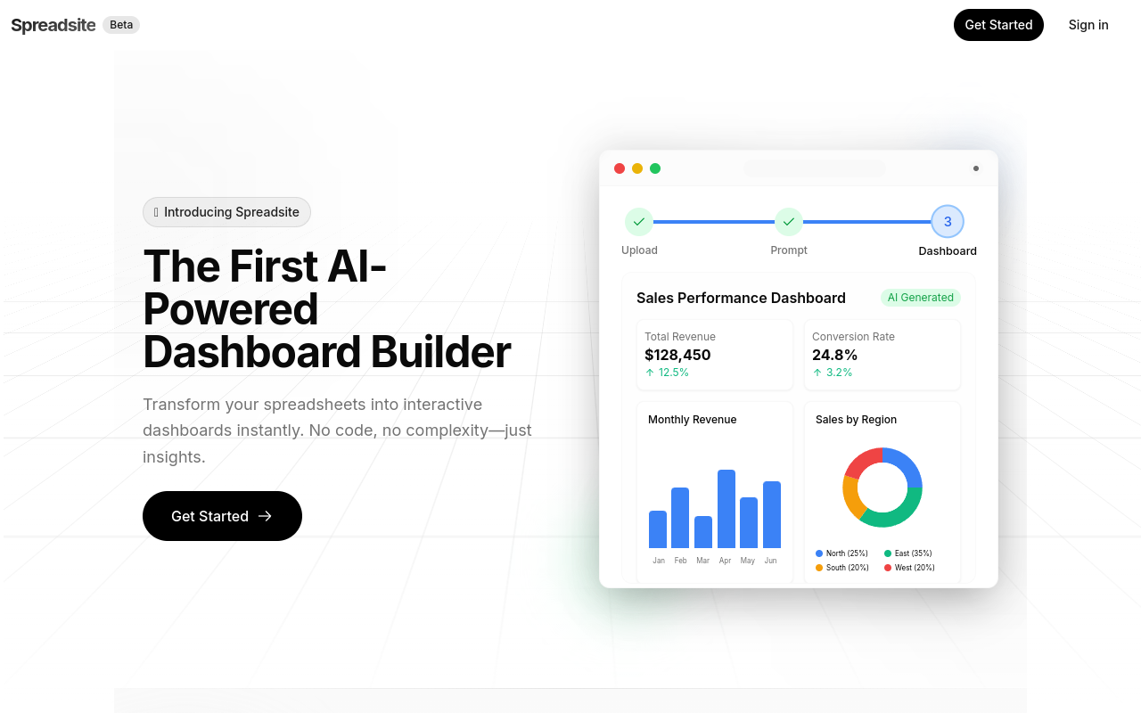 Spreadsite - AI导航 - 猫目